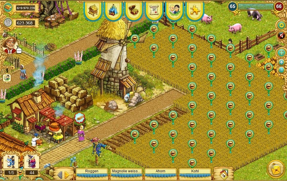 Moja mała farma - Darmowa Gra Online | FunnyGames