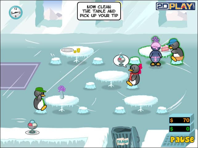 Penguin Diner 2 - Darmowa Gra Online | FunnyGames
