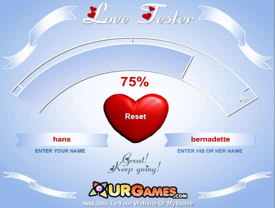 Love Tester - Darmowa Gra Online | FunnyGames